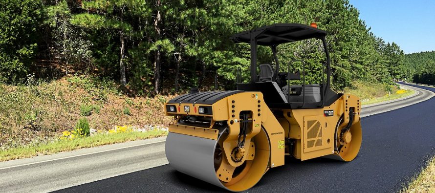 Caterpillar adds oscillatory vibration system to the new CB10 asphalt ...