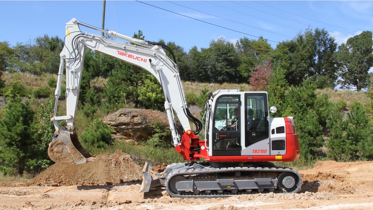 Un nou excavator Takeuchi, cel mai mare din gama producătorului - M ...