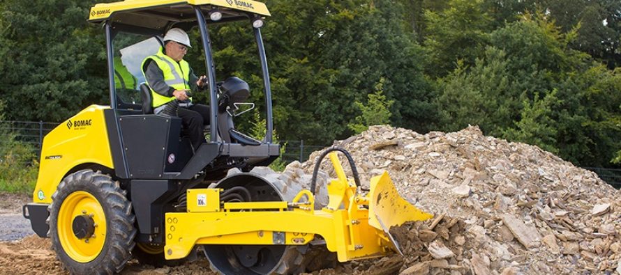 BW 124-5 single drum roller, the new climbing expert from Bomag - M ...