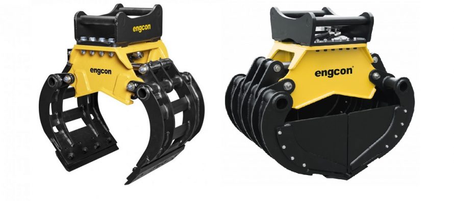 Engcon introduces new mini-excavator sorting grab - M. EQUIPMENT ...