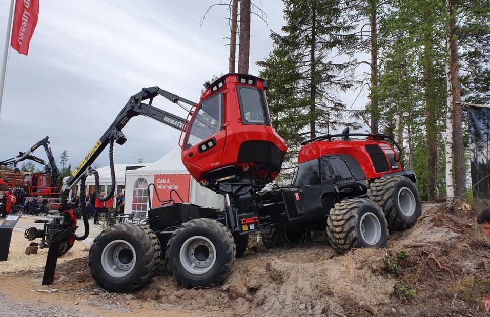 Komatsu Forest presents new features of its 2020 models - M. EQUIPMENT ...