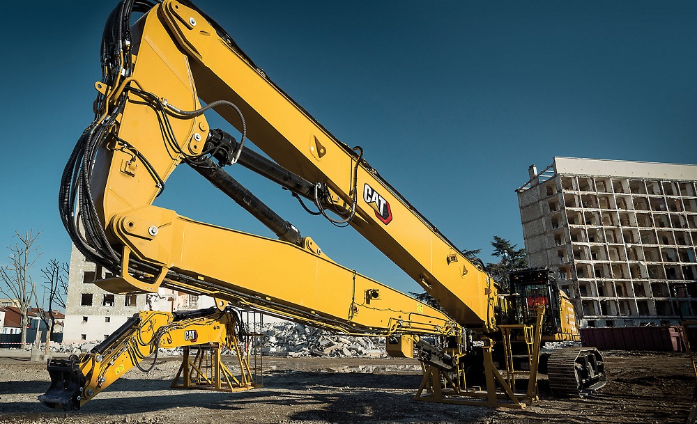Cat 352 UHD Ultra High Demolition excavator features configuration ...