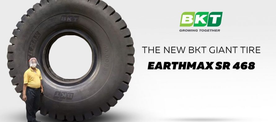 The new 57”, BKT's giant tire: here is EARTHMAX SR 468 - M. EQUIPMENT ...