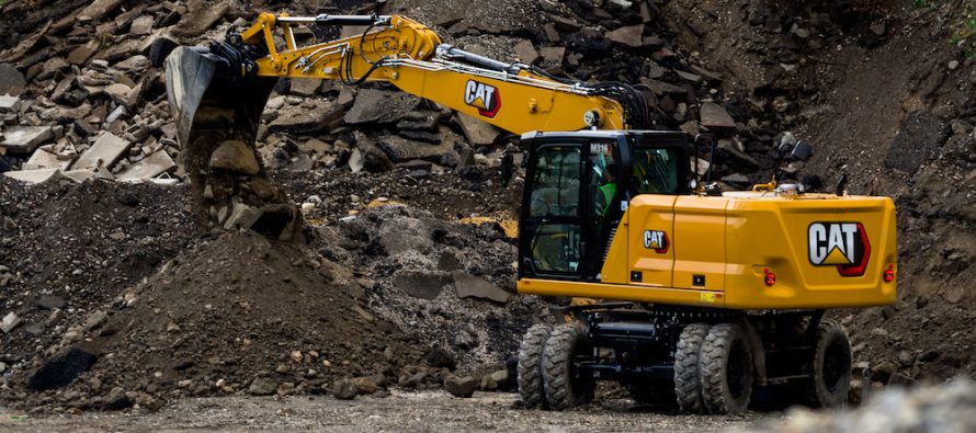 Versatile new Cat M316 Next Gen wheeled excavator delivers improved ...