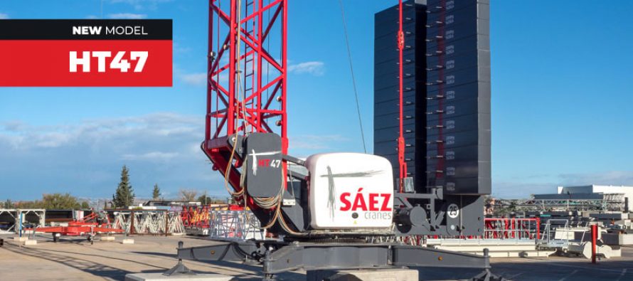 The new HT47 self-erecting telescopic crane by Sáez Cranes - M ...